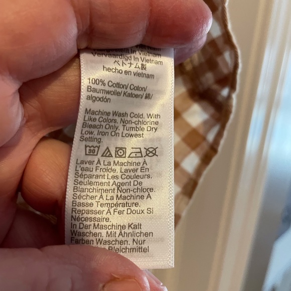 J. Crew Factory | Tops | Jcrew Ladies Gingham Button Down Shirt Xl | Poshmark